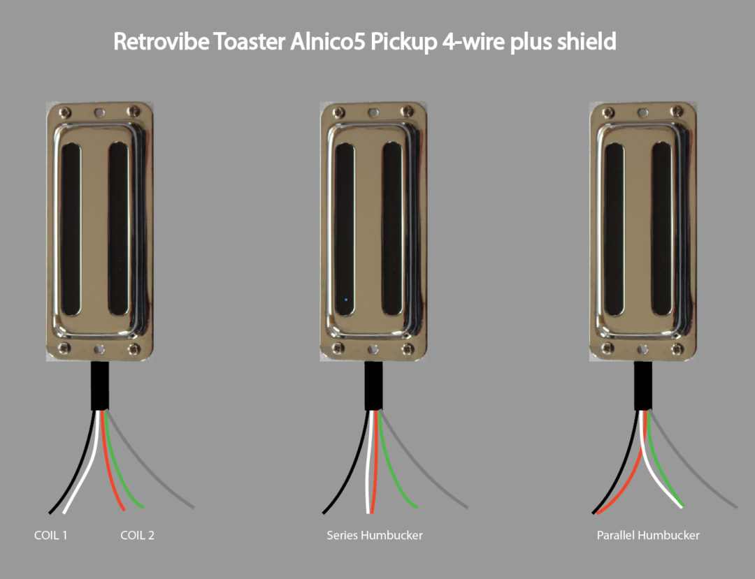 Retrovibe Replacement Hot ’69 Rickenbacker® Style Toaster® Humbucker ...