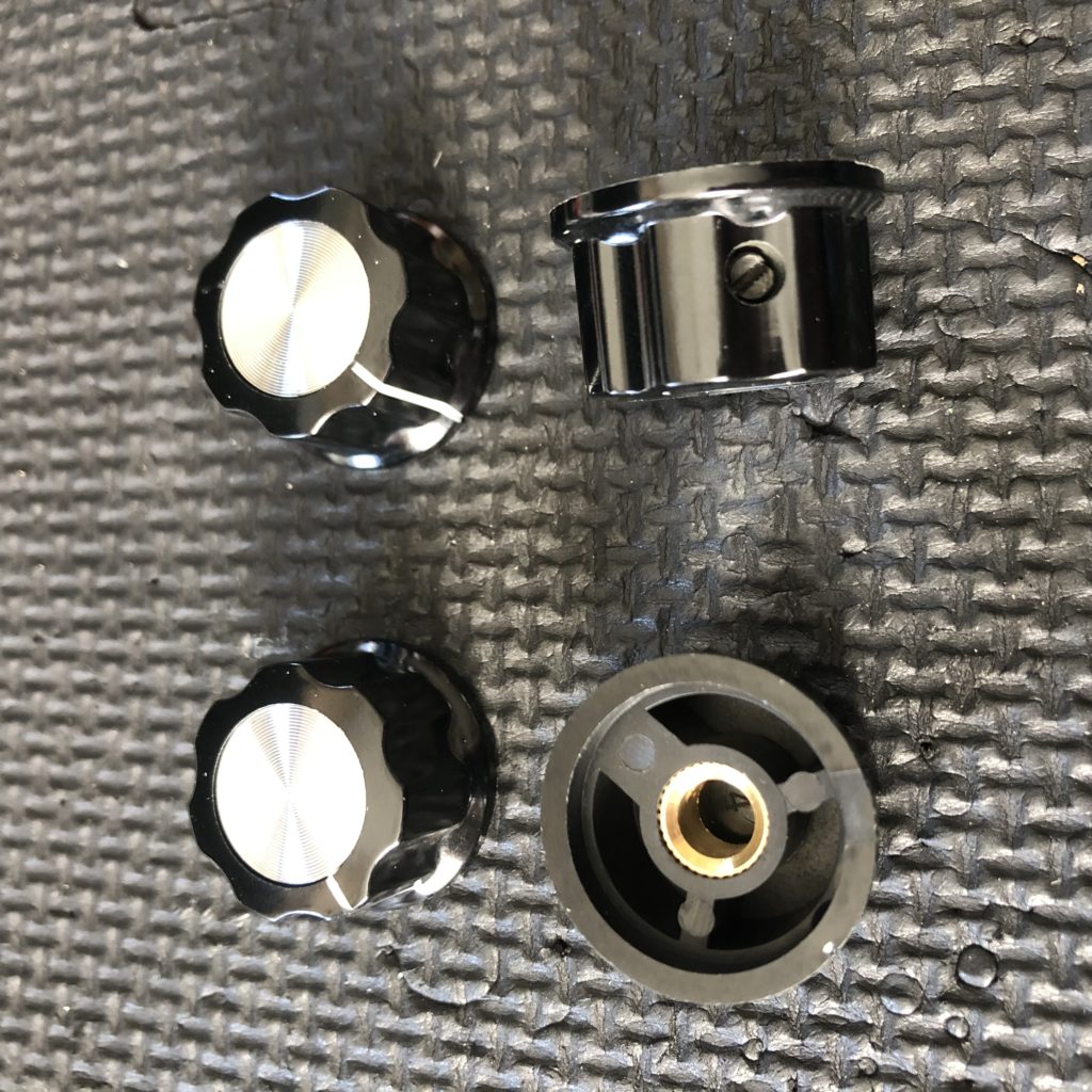 Retrovibe replacement knobs for Rickenbacker bass 4001 4003 Set of 4 ...