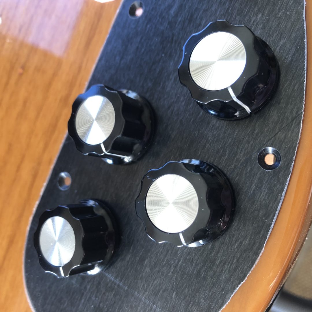 Retrovibe replacement knobs for Rickenbacker bass 4001 4003 Set of 4 ...
